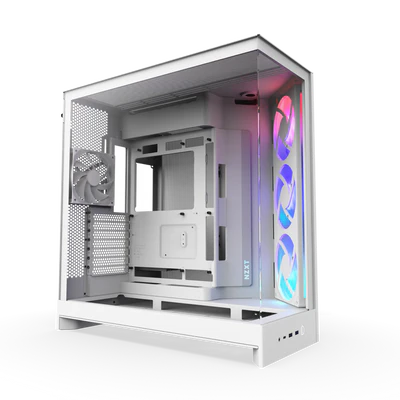NZXT H9 FLOW RGB V2 EDITION (2025) ALL WHITE